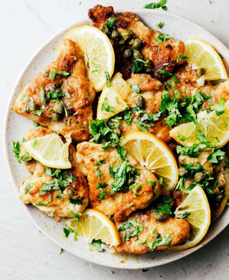 Chicken Piccata (35 Minutes!) - Pinch and Swirl