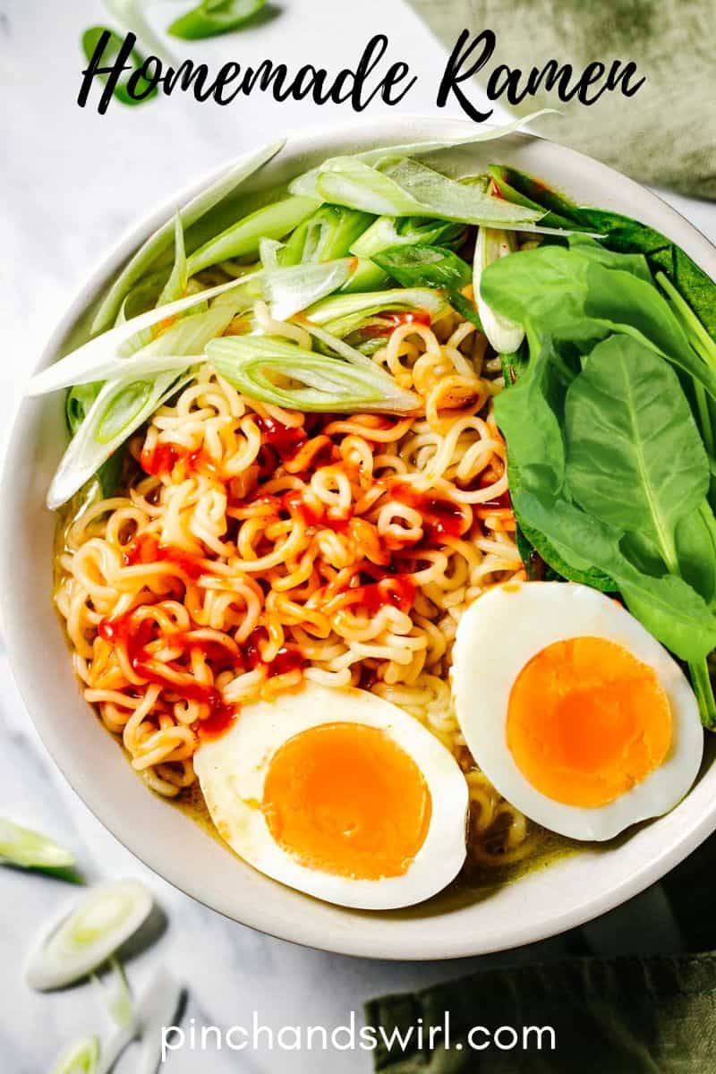 Homemade Ramen - Pinch and Swirl