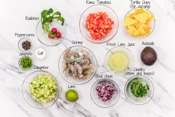 Shrimp Ceviche (Quick and easy!) - Pinch and Swirl