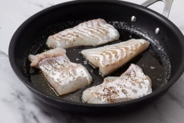 Cod Piccata - Pinch and Swirl