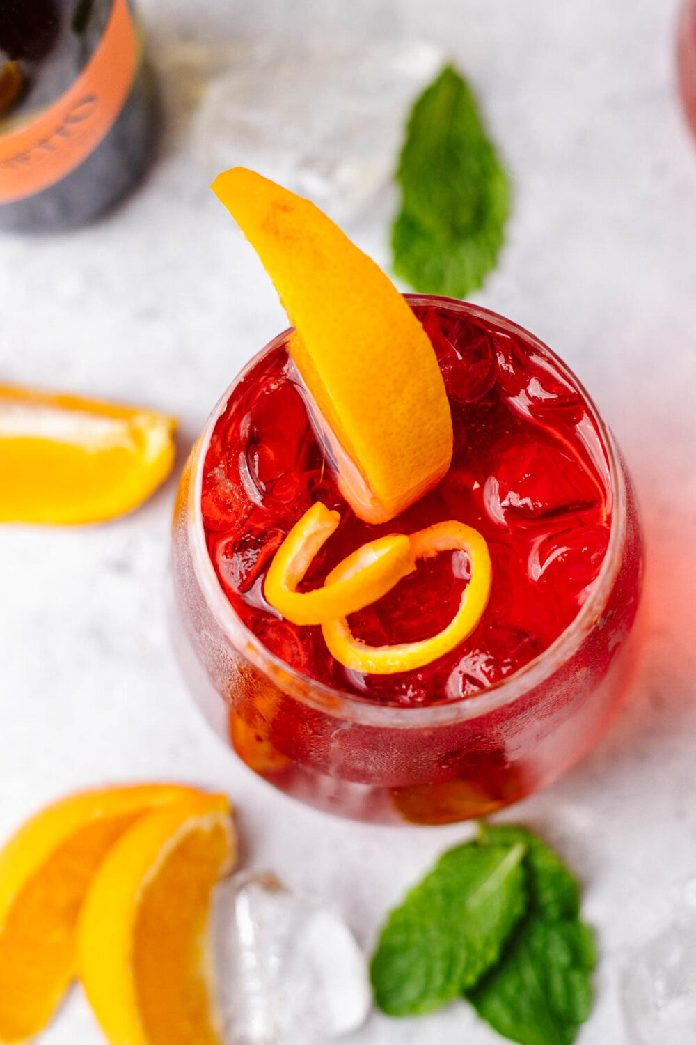 Campari Spritz - Pinch and Swirl