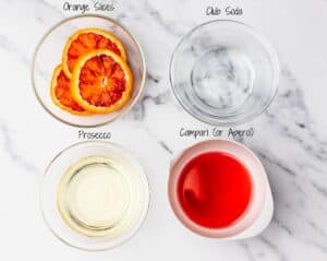 Campari Spritz - Pinch and Swirl