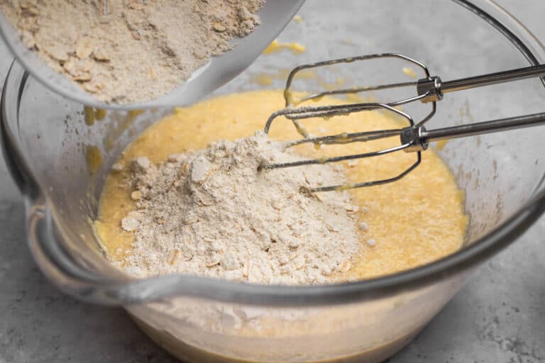 Oat Flour Banana Bread - Pinch and Swirl