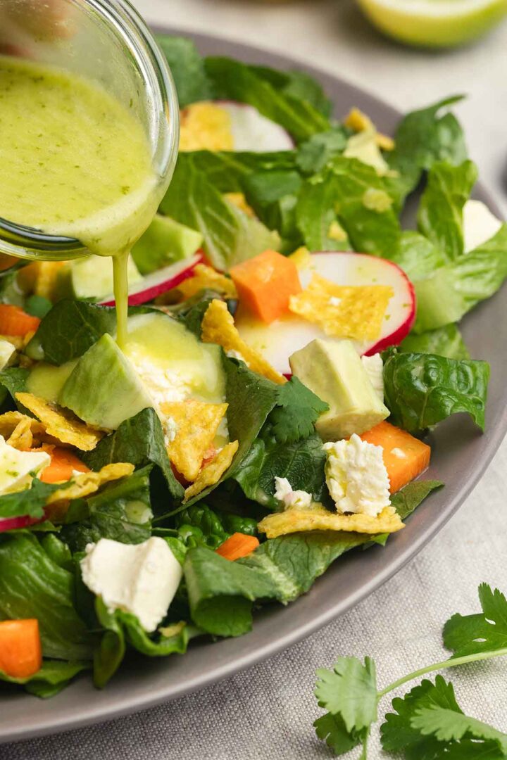 Cilantro Lime Vinaigrette - Pinch and Swirl