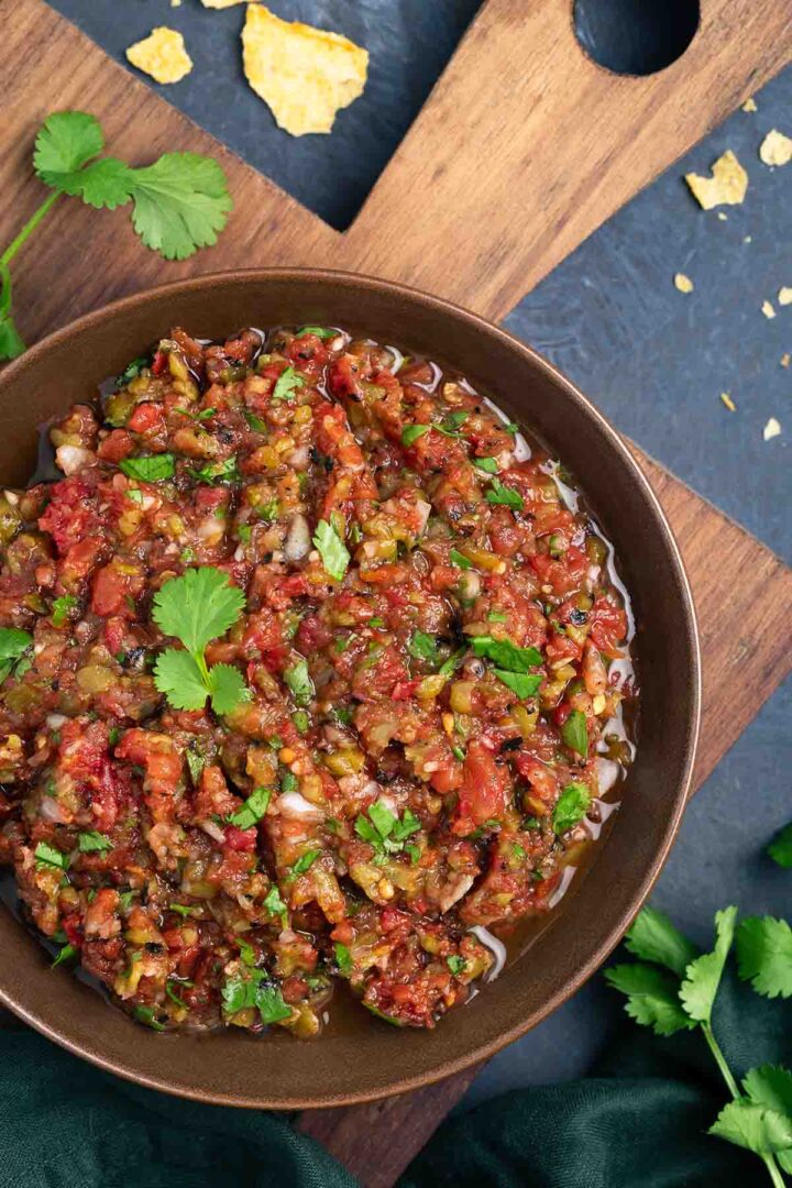 Fire Roasted Salsa - Pinch and Swirl