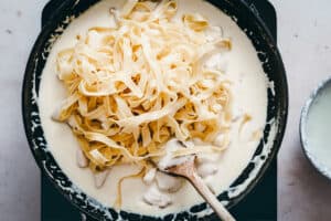 Garlic Parmesan Chicken Pasta (Ready in 30 Minutes) - Pinch and Swirl