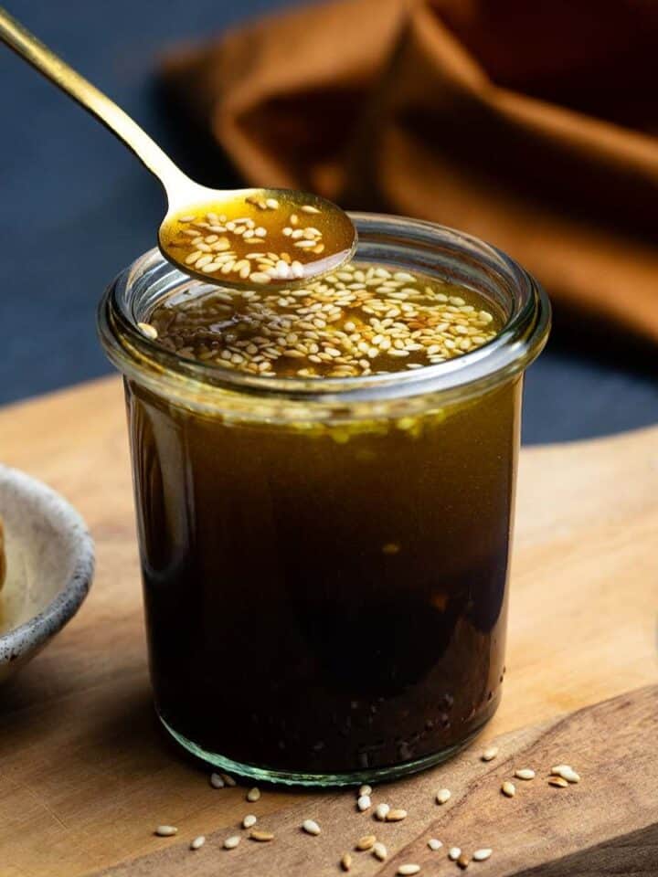 Easy Homemade Caesar Salad Dressing (10 Minutes!) - Pinch and Swirl