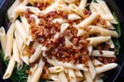 Pancetta Pasta (20 minute recipe!) - Pinch and Swirl