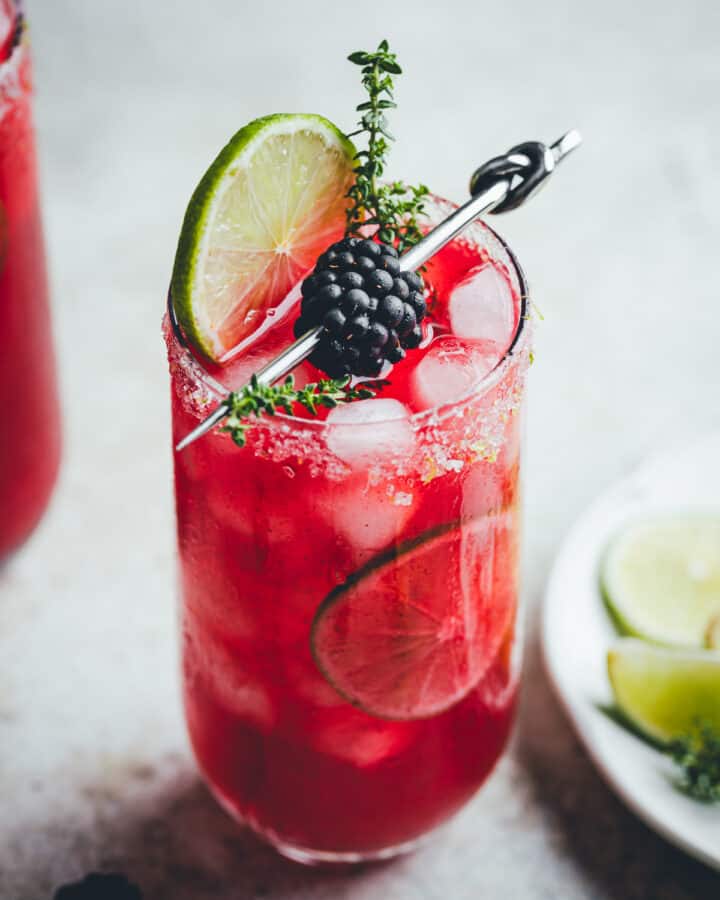 Blackberry Margarita Recipe - Pinch and Swirl