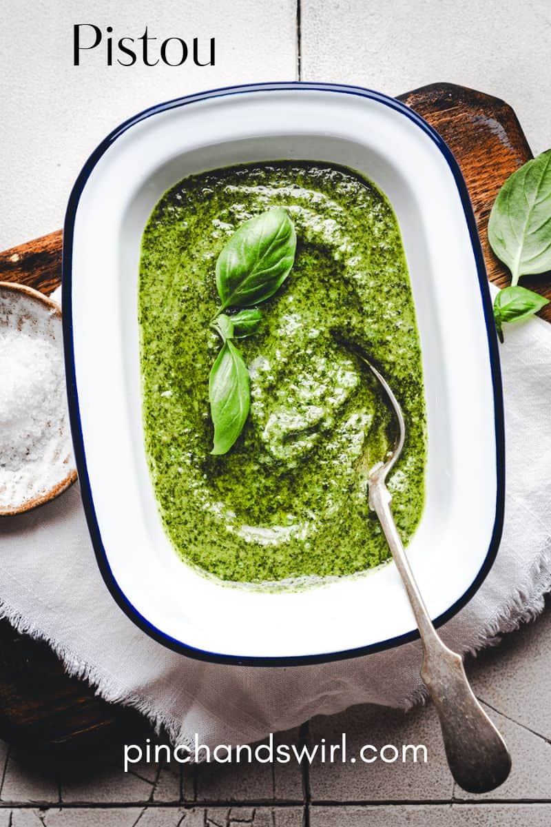 Pistou (10 minute recipe!) - Pinch and Swirl