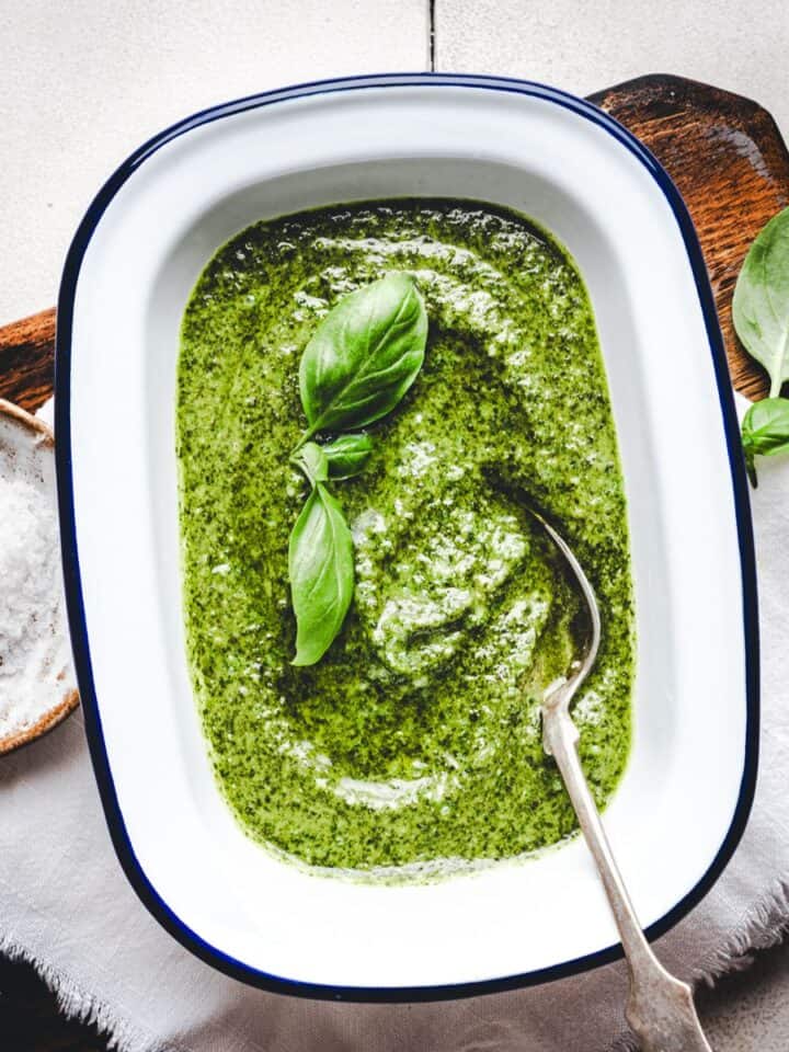 Spinach Pesto (10-minute Recipe) - Pinch and Swirl