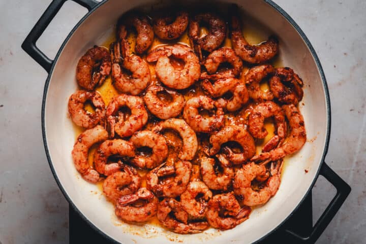 Blackened Shrimp – Quick Cajun Skillet Dinner in 20 Minutes - Pinch and ...