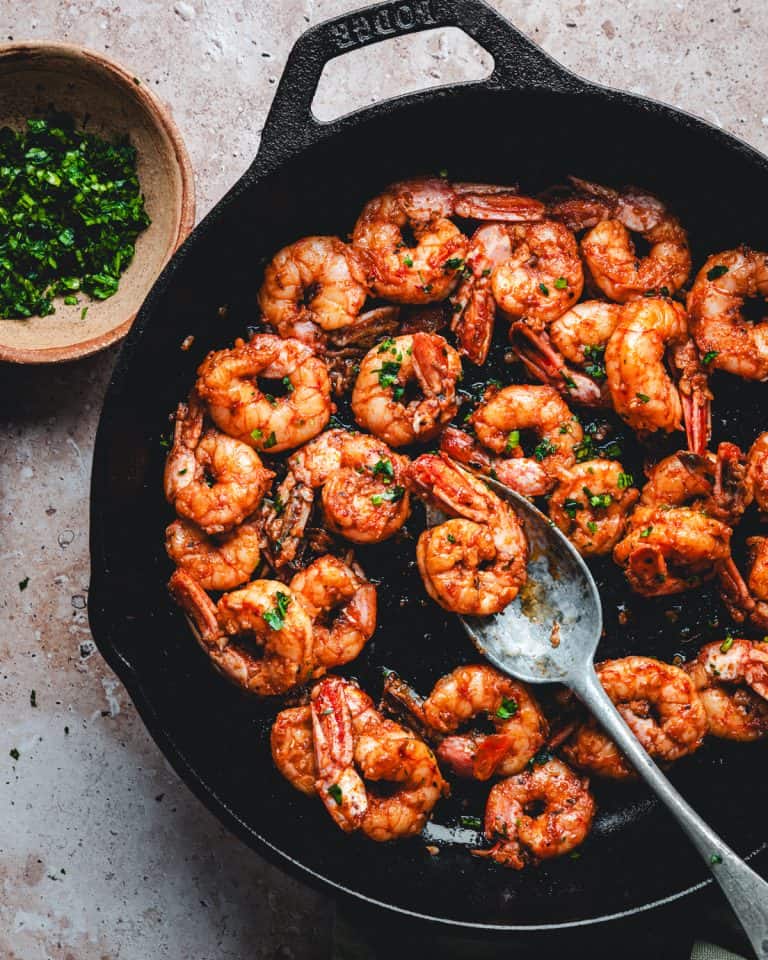 Cajun Shrimp (15-minute recipe!) - Pinch and Swirl