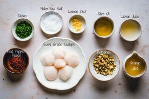 Scallop Crudo (15 Minute Recipe) - Pinch and Swirl