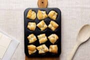Brie Puff Pastry Bites - Pinch and Swirl