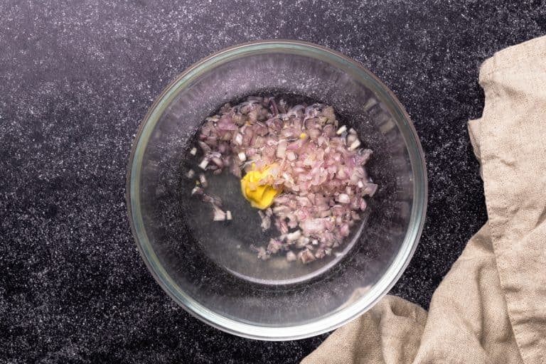 Shallot Vinaigrette - Pinch and Swirl