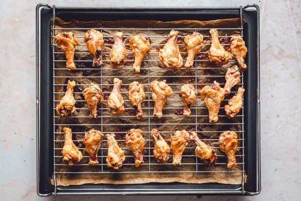 Garlic Parmesan Wings - Pinch and Swirl