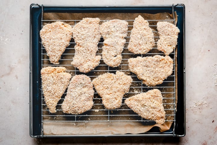 Baked Chicken Cutlets - Pinch and Swirl