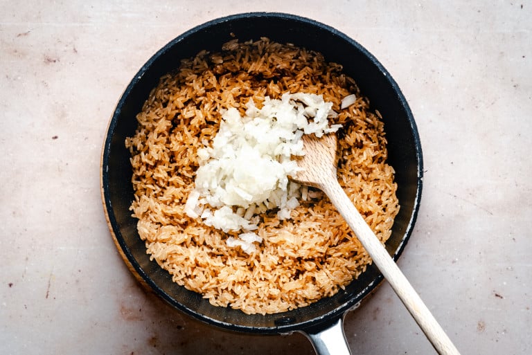 Mexican Brown Rice Recipe - Pinch and Swirl