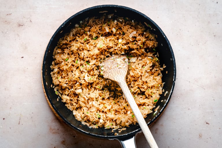 Mexican Brown Rice Recipe - Pinch and Swirl