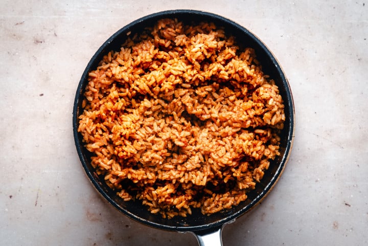 Mexican Brown Rice Recipe - Pinch and Swirl