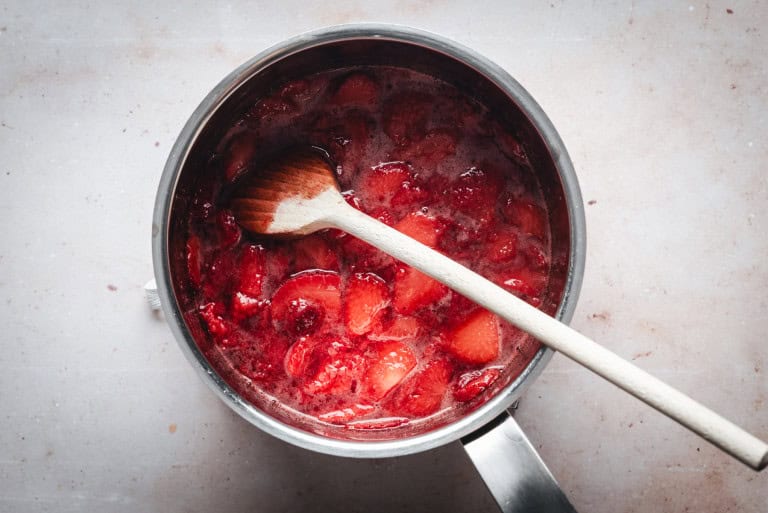Strawberry Compote - Pinch and Swirl