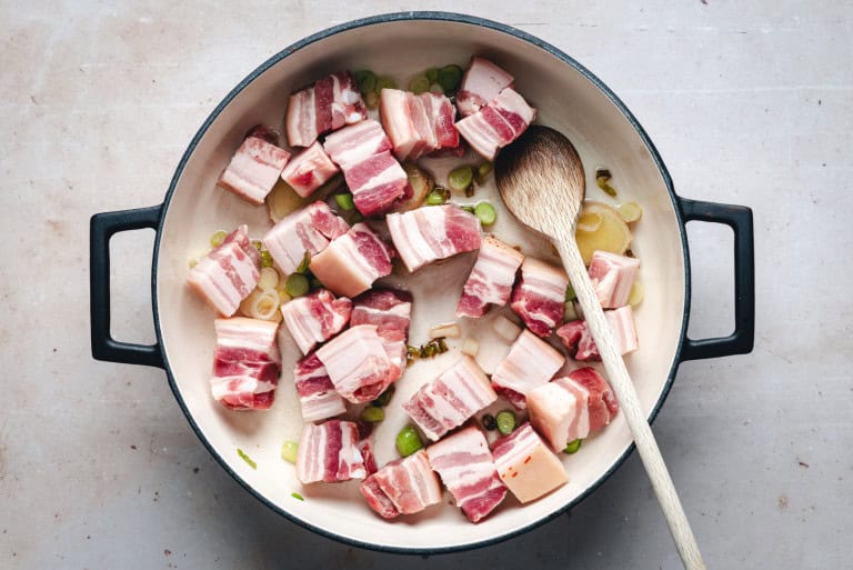 Braised Pork Belly - Pinch and Swirl