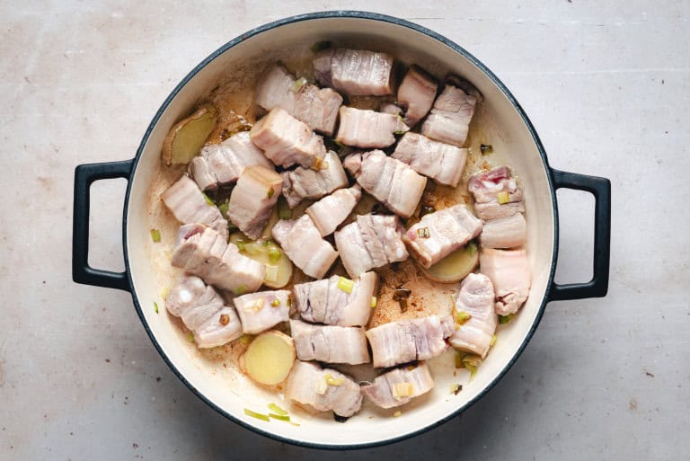 Braised Pork Belly - Pinch and Swirl