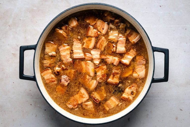 Braised Pork Belly - Pinch and Swirl