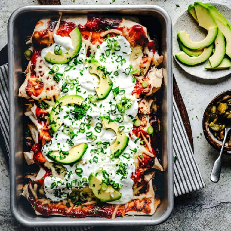 Steak Enchiladas - Pinch and Swirl
