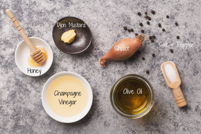 Champagne Vinaigrette - Pinch and Swirl