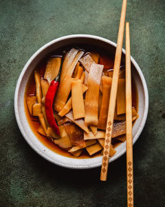 Quick Menma Recipe - Pinch and Swirl