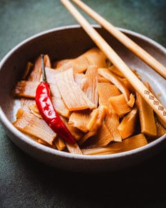 Quick Menma Recipe - Pinch and Swirl