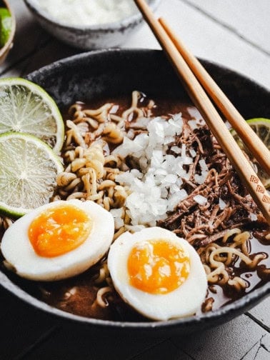 Easy Shoyu Ramen Recipe - Pinch and Swirl