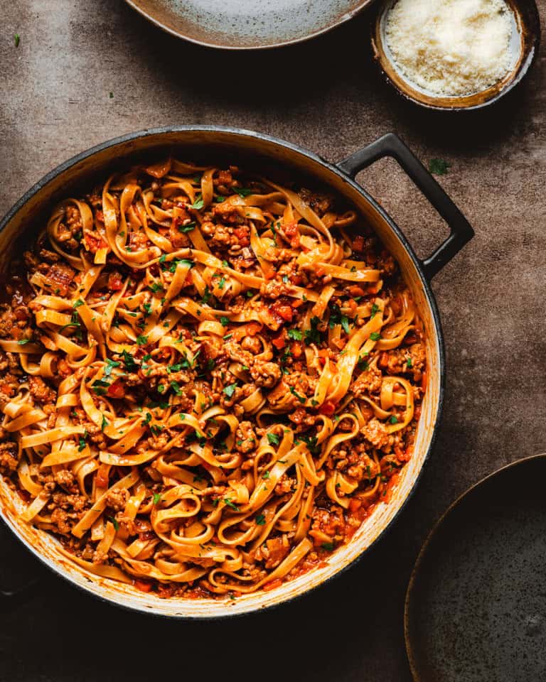 Easy Pork Ragu Recipe - Pinch and Swirl
